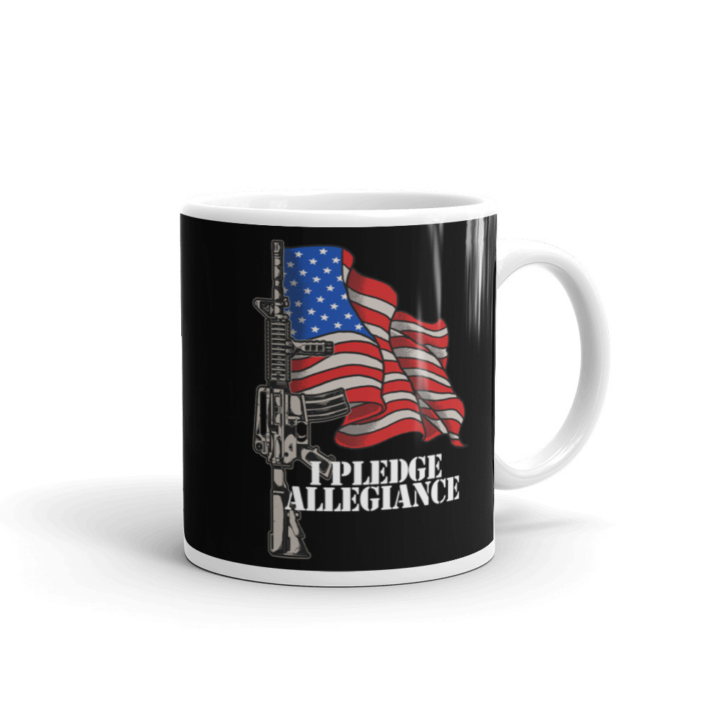 I Pledge Allegiance Banner - Meach's Military Memorabilia & More