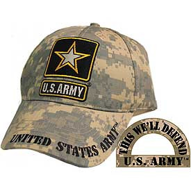 U.S. Army Logo ACU Baseball Cap - Meach's Military Memorabilia & More