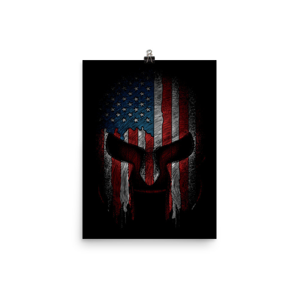 U.S. Spartan Poster - Meach's Military Memorabilia & More