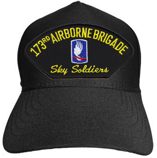 173rd Airborne Brigade Baseball Cap - Meach's Military Memorabilia & More