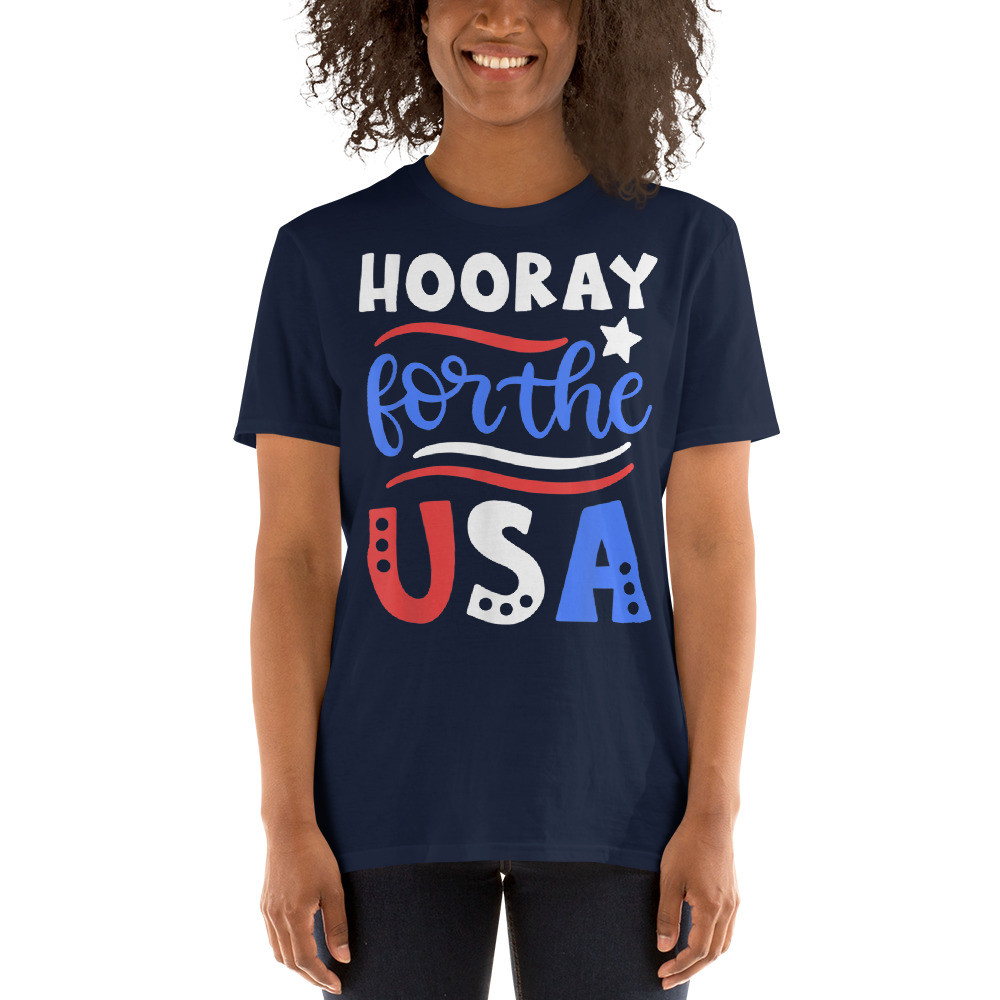Hooray for the USA Short-Sleeve Unisex T-Shirt - Meach's Military ...