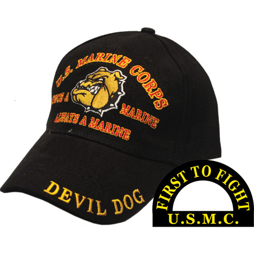 U.S. MARINE CORPS Red Baseball Cap - Meach's Military Memorabilia & More