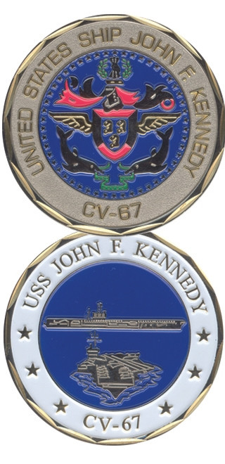 US Navy We Own The Seas Challenge Coin - Meach's Military Memorabilia ...