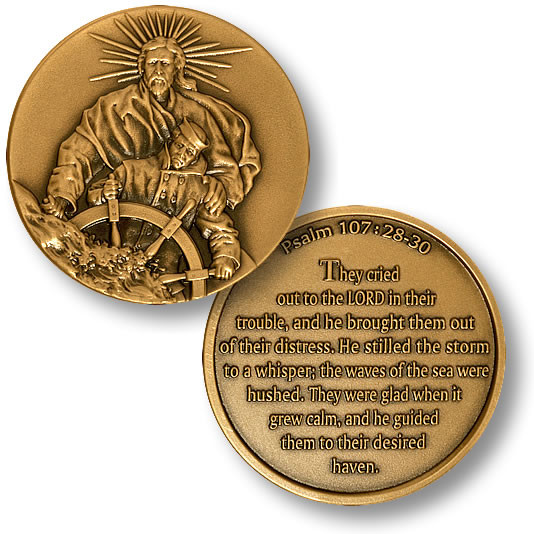 U.S. Marine Marksmen at Sea Challenge Coin - Meach's Military ...
