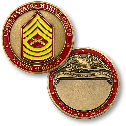 U.S. Marines First Lieutenant Challenge Coin - Meach's Military ...