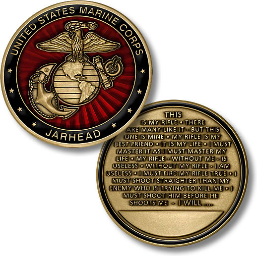 U.S. Marines First Lieutenant Challenge Coin - Meach's Military ...