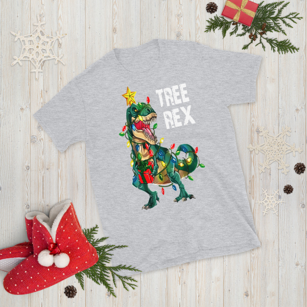 Tree Rex Short-Sleeve Unisex T-Shirt - Meach's Military Memorabilia & More