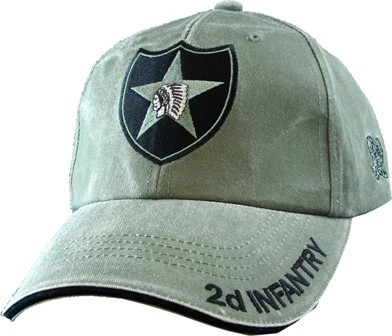 2nd Infantry Division Baseball Cap - Meach's Military Memorabilia & More