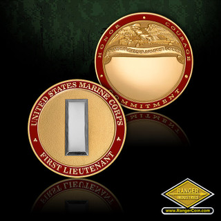 U.S. Marines Lieutenant Colonel Challenge Coin - Meach's Military ...