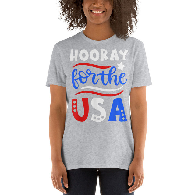 Hooray for the USA Short-Sleeve Unisex T-Shirt - Meach's Military ...
