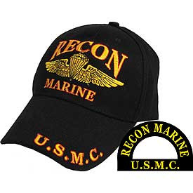 Marines Red Baseball Cap - Meach's Military Memorabilia & More