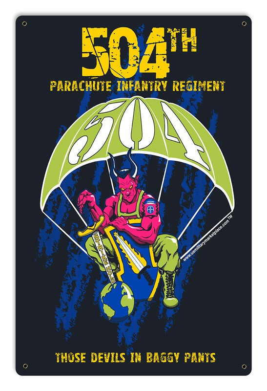 504 Parachute Infantry Regiment (504 PIR), 82nd Airborne Division St ...