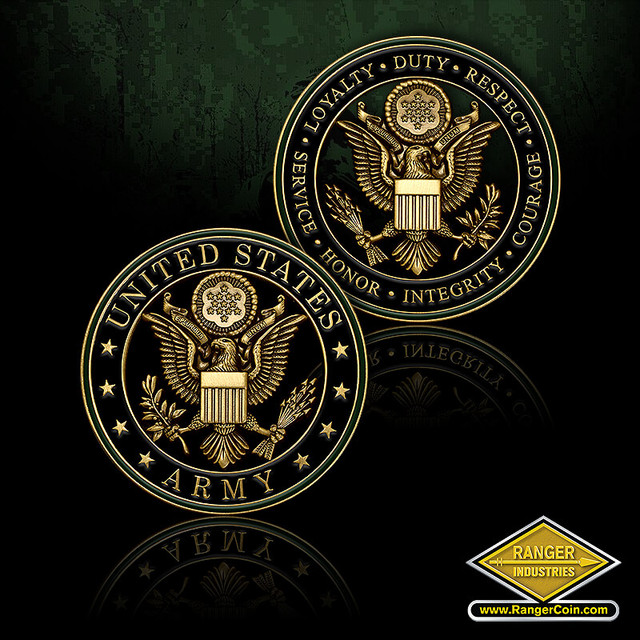 US Army Air Assault Badge Challenge Coin - Meach's Military Memorabilia ...