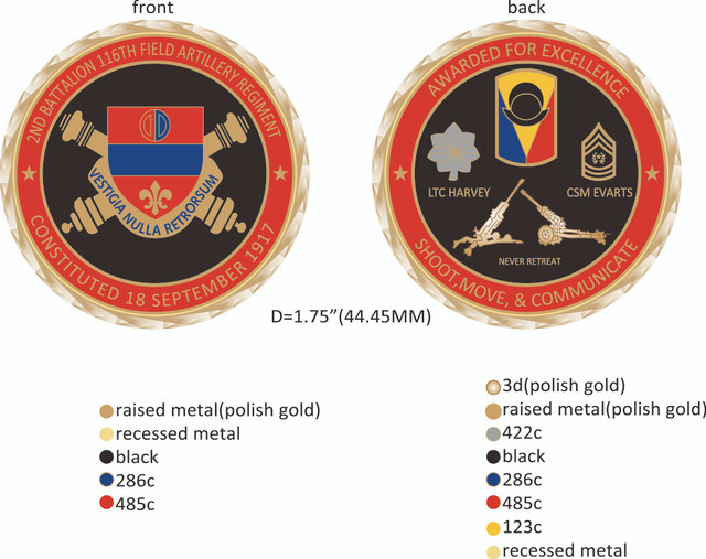 Custom Challenge Coins - Meach's Military Memorabilia & More