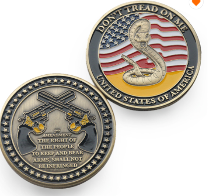 Constitution - Second Amendment Challenge Coin - Meach's Military ...