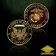 US Marines Semper Fidelis Challenge Coin - Meach's Military Memorabilia ...