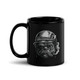 Dog Face Black Glossy Mug - Meach's Military Memorabilia & More