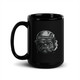 Dog Face Black Glossy Mug - Meach's Military Memorabilia & More