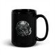 Dog Face Black Glossy Mug - Meach's Military Memorabilia & More