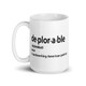 Deplorable Definition Mug - Meach's Military Memorabilia & More