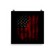 U.S. Flag (Option 2) Poster - Meach's Military Memorabilia & More