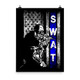 SWAT (Police Blue Line) Poster - Meach's Military Memorabilia & More