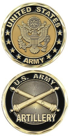 Air Defense Artillery (ADA) Challenge Coin - Meach's Military ...