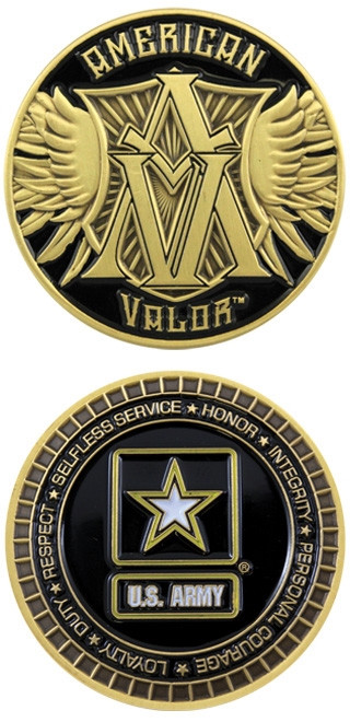 US Army 2nd LT Challenge Coin - Meach's Military Memorabilia & More
