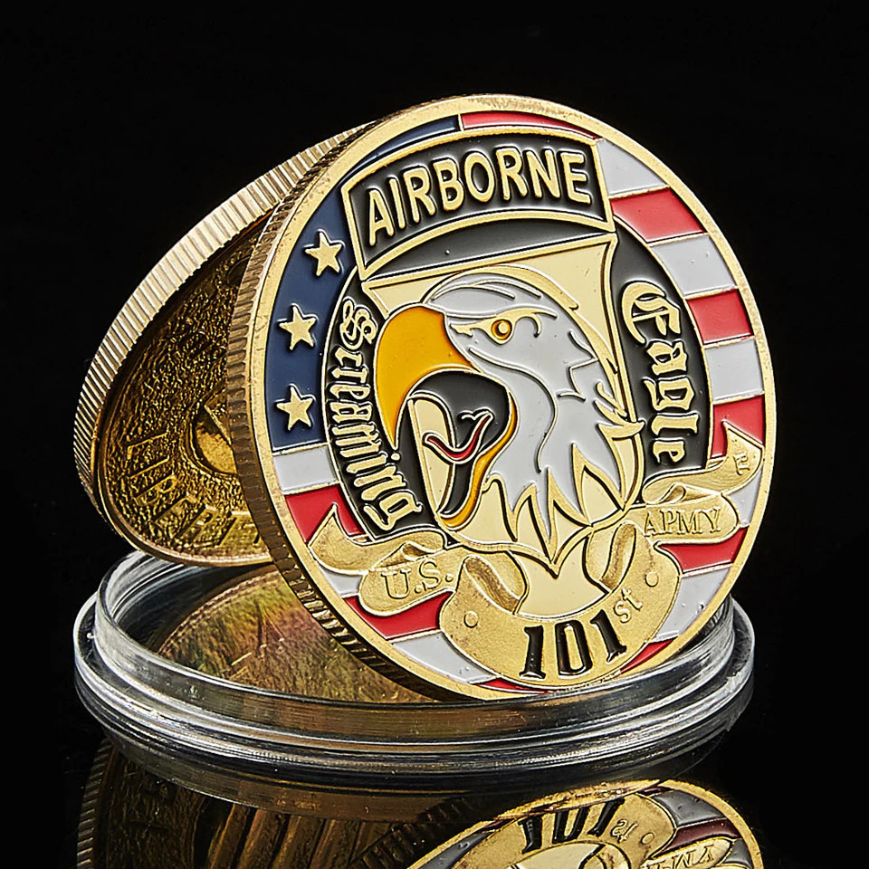 US Army Captain Challenge Coin - Meach's Military Memorabilia & More