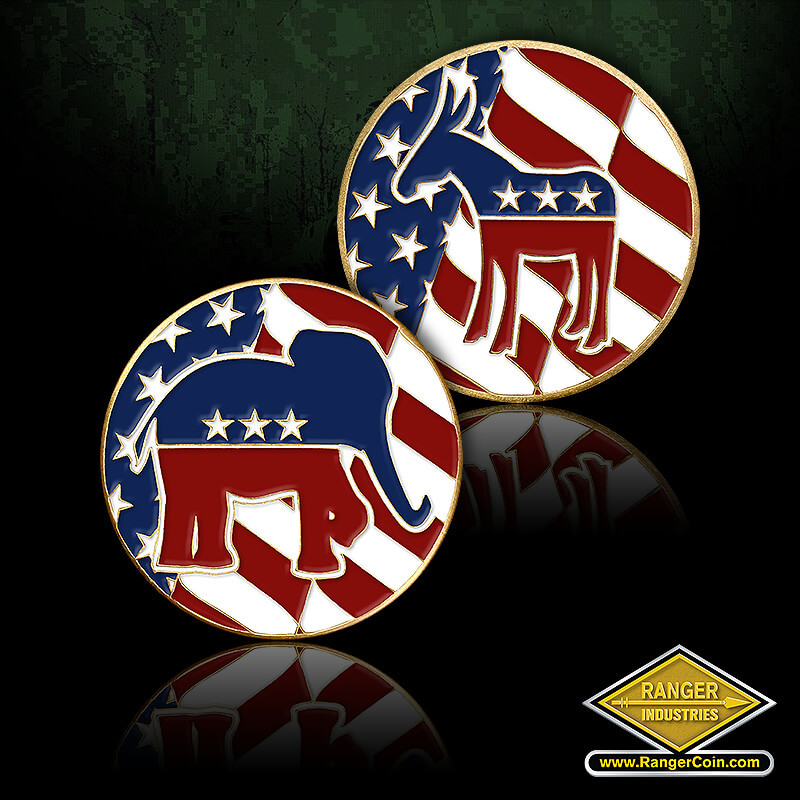 Fort Campbell, KY, Rakkasans Challenge Coin - Meach's Military ...