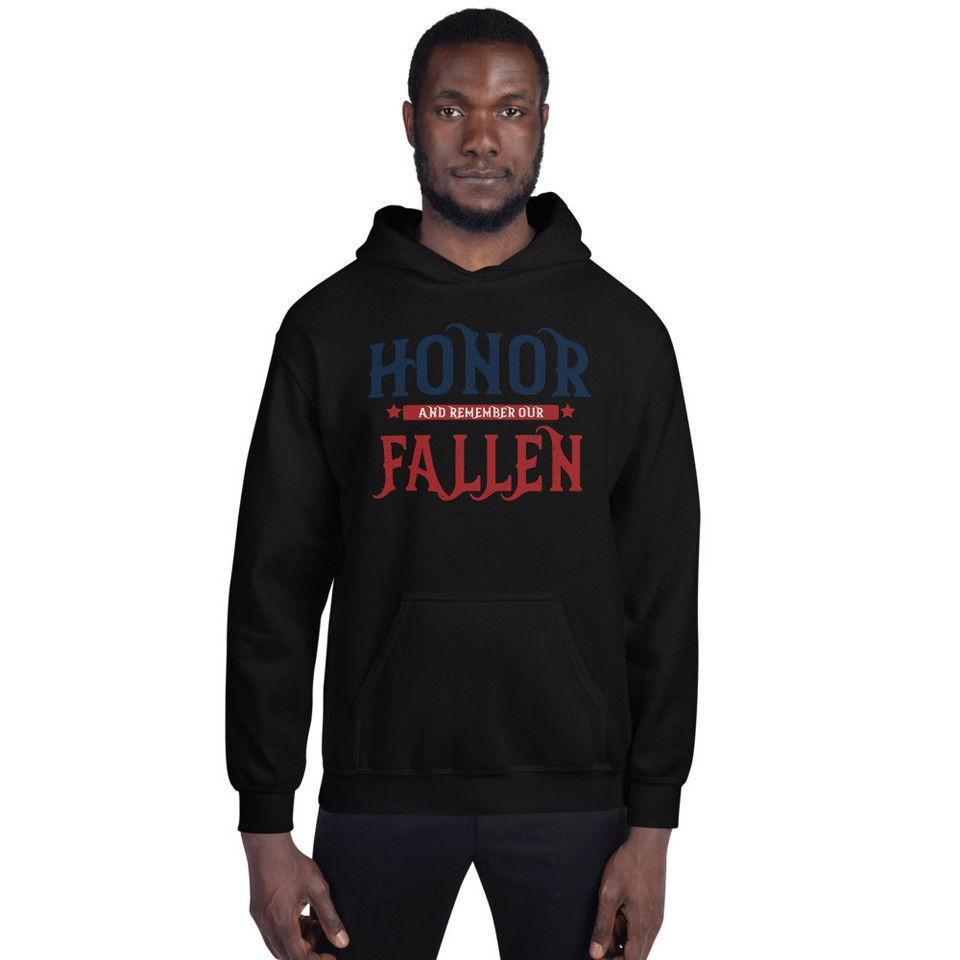 Honor and Remember the Fallen Unisex Hoodie - Meach's Military ...