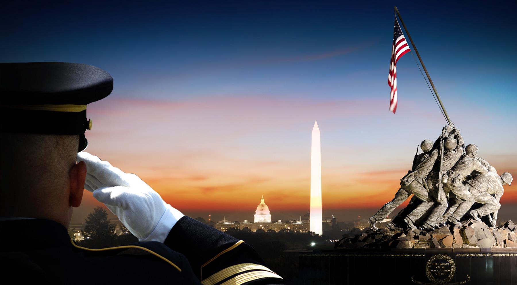 The Hand Salute - Meach's Military Memorabilia & More