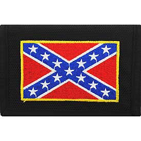 CONFEDERATE FLAG Wallet - Meach's Military Memorabilia & More