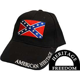 CONFEDERATE FLAG Baseball Cap - Meach's Military Memorabilia & More