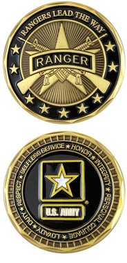 Ranger Challenge Coin - Meach's Military Memorabilia & More