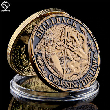 Trusty Shellback Challenge Coin - Meach's Military Memorabilia & More