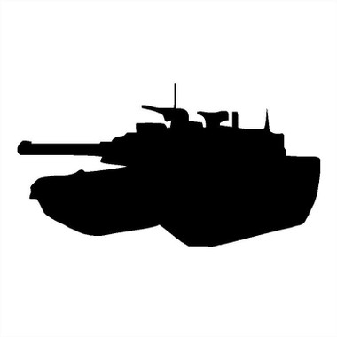 Tank Waterproof Vinyl Decal - Meach's Military Memorabilia & More