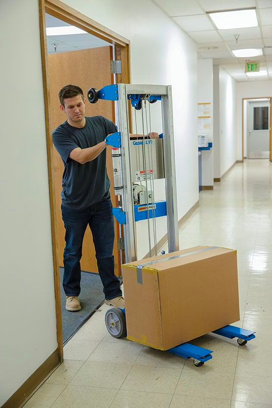 Genie Lift GL-10 - Max Lift Height 11 ft 8 in, Load Capacity 350 lb ...