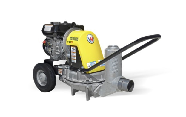 Wacker Neuson PDI3A - Inline Diaphragm Pump w/ 3.5 HP Honda Engine ...