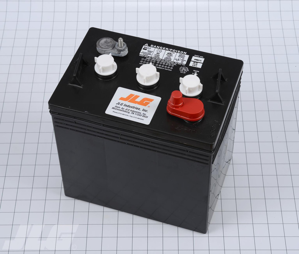 JLG Part # 0400215 - BATTERY, 6V DC, 4-Pack - TMS Equipment Services
