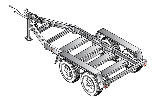 Multiquip TRLR45H - Trailer DCA36-45SS Hyd - TMS Equipment Services