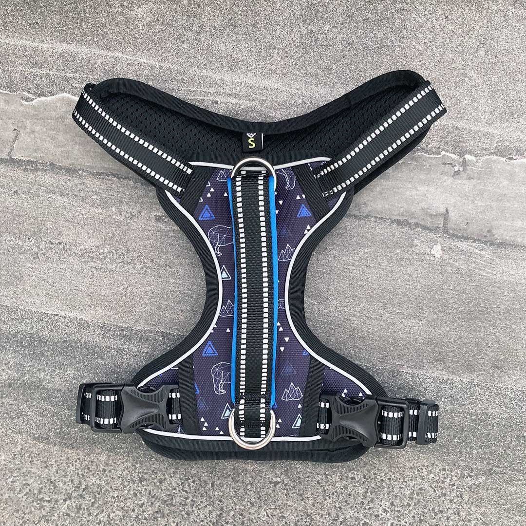 Dog Harness | Wolf & I Co. No Pull Puppy Harness | Black Dog Harnesses