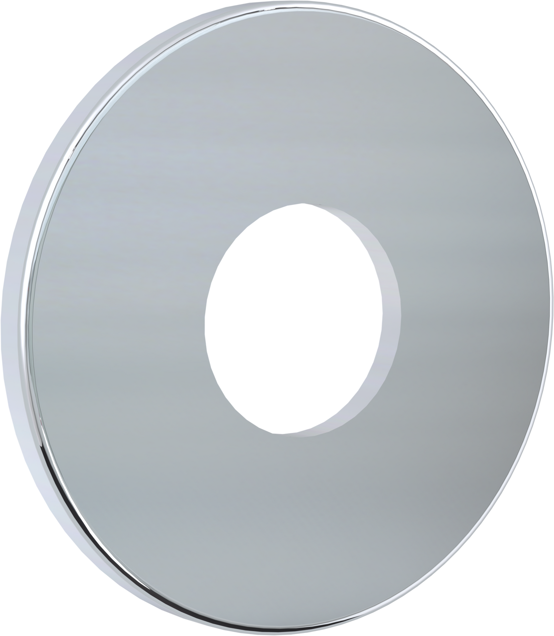 Flat Wall Flange - Round