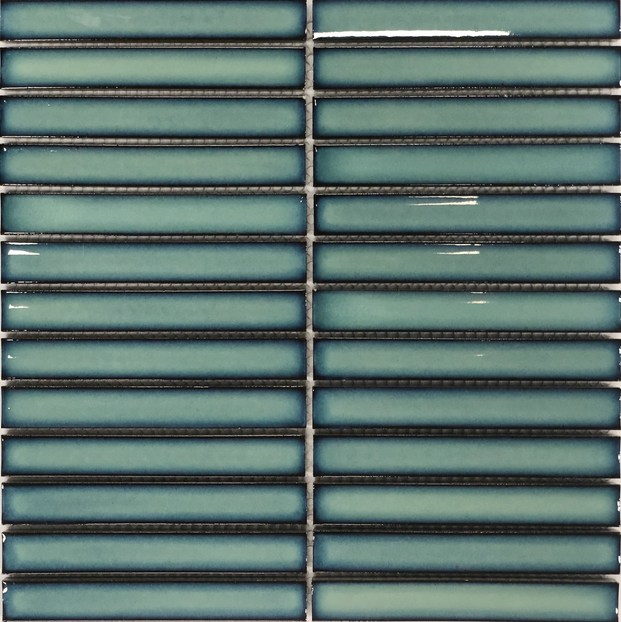 Finger Green Porcelain Mosaic Tiles | ExoTiles Australia