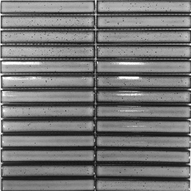 Finger Grey Porcelain Mosaic Tiles | ExoTiles Australia