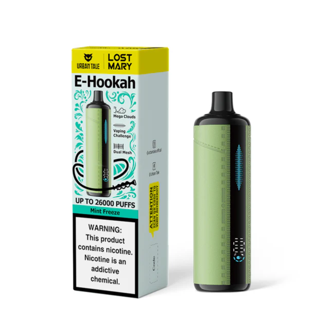 Lost Mary X Urban Tale E-hookah Disposable Vape