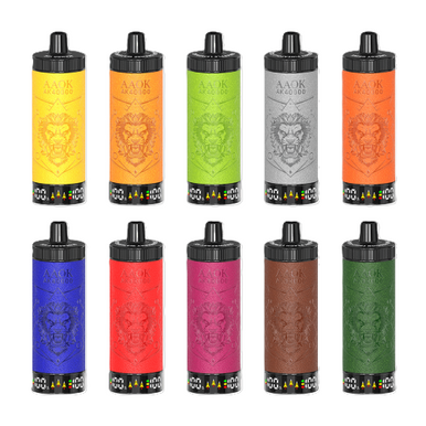AAOK AK40000 PUFFS DISPOSABLE HOOKAH – 40,000 Puffs, 5% Nicotine