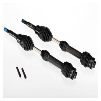 Traxxas 6852R - 2X Driveshafts, Rear, Steel-Spline Constant-Velocity ...