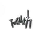 3x16mm Flat Head Hex Hardened Steel Countersunk Screw (w/container) (8 ...