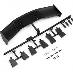 HP 85288 HPI Racing GT WING SET (TYPE D / 10TH SCALE / BLACK) - Speedi ...